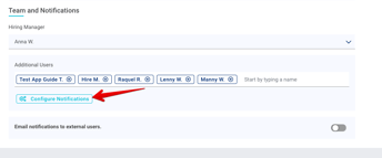Managing notification settings